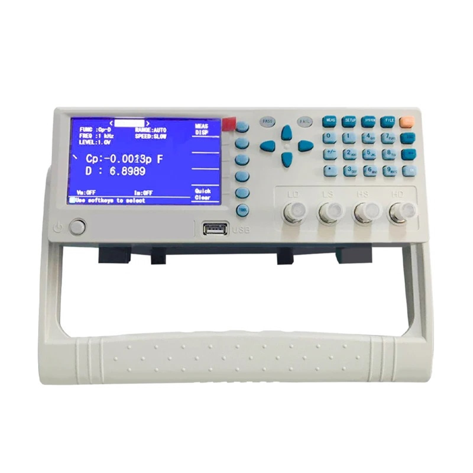CKT10 CKT10A CKT30 RLC Meter Digital LCR Meter ESR Tester Resistance ...