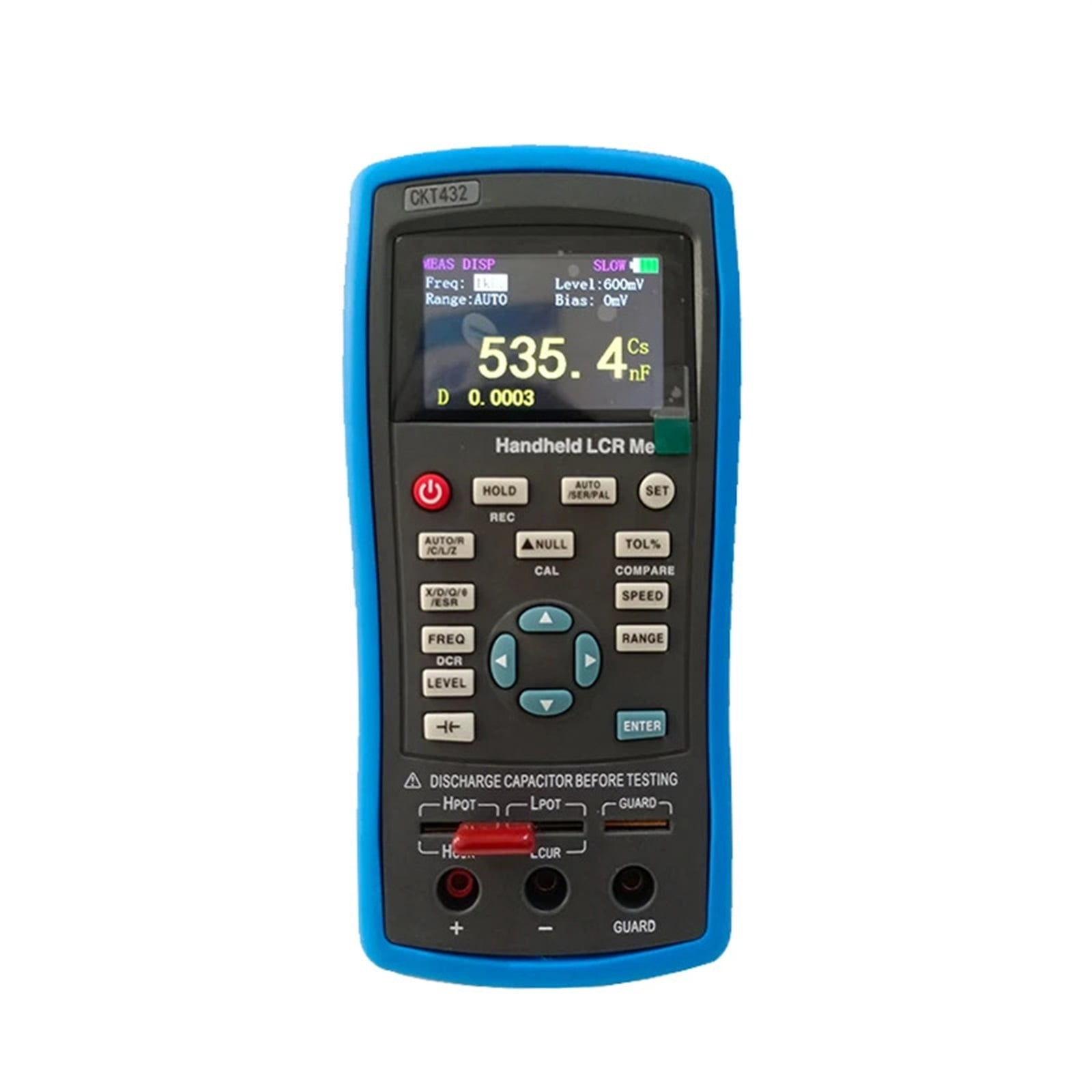 CKT431 Portable LCR Meter ESR Component Test Instrument CKT431 CKT432 ...