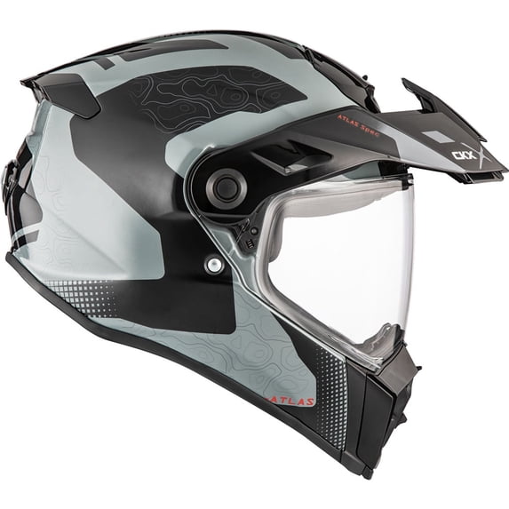 CKX Atlas Motorcycle Full Face Helmet Bedrock Gray Grey 514751 ...
