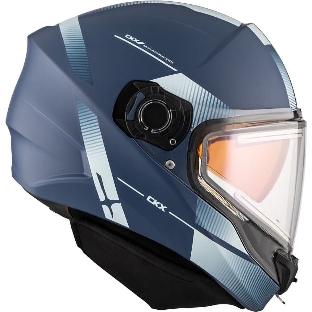 CKX Contact Full Face Edge Snowmobile Helmet BL MAT 3XL - Walmart.com
