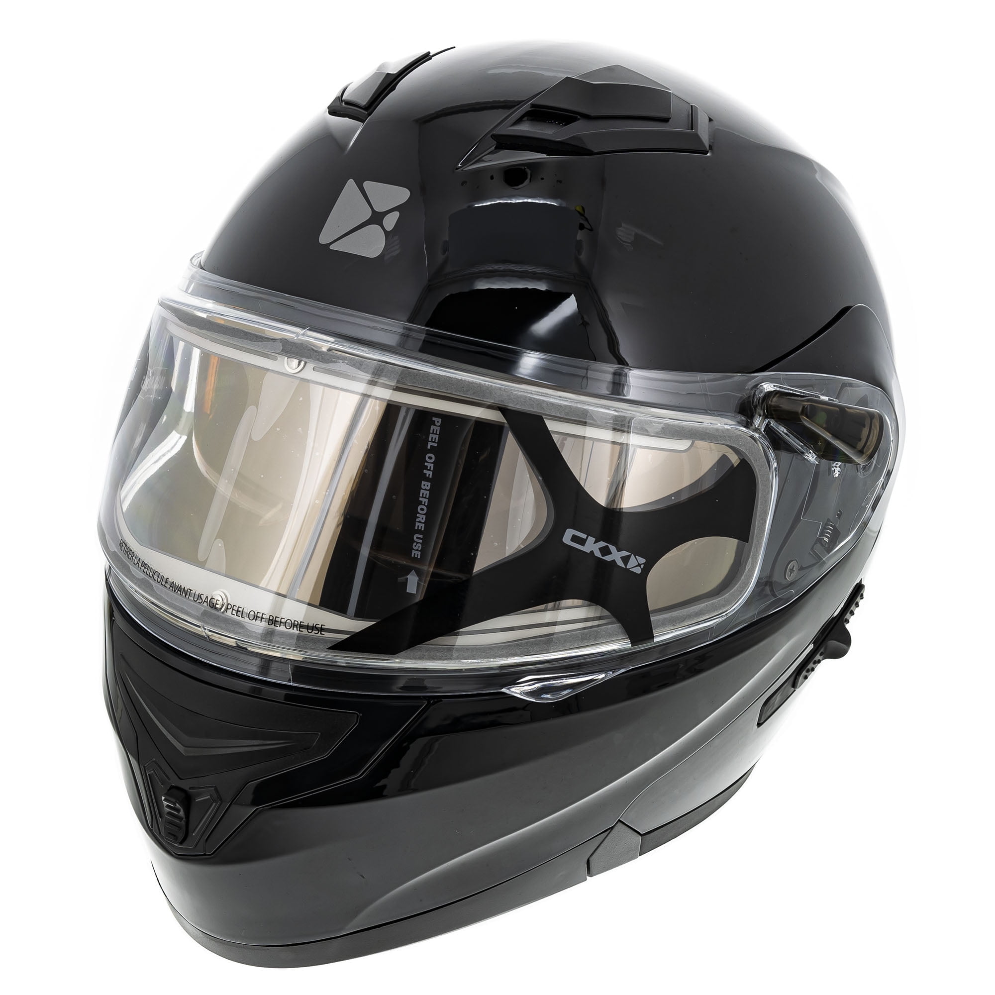 CKX Flex RSV Modular Snowmobile Helmet Matte Black 506033 - Walmart.com
