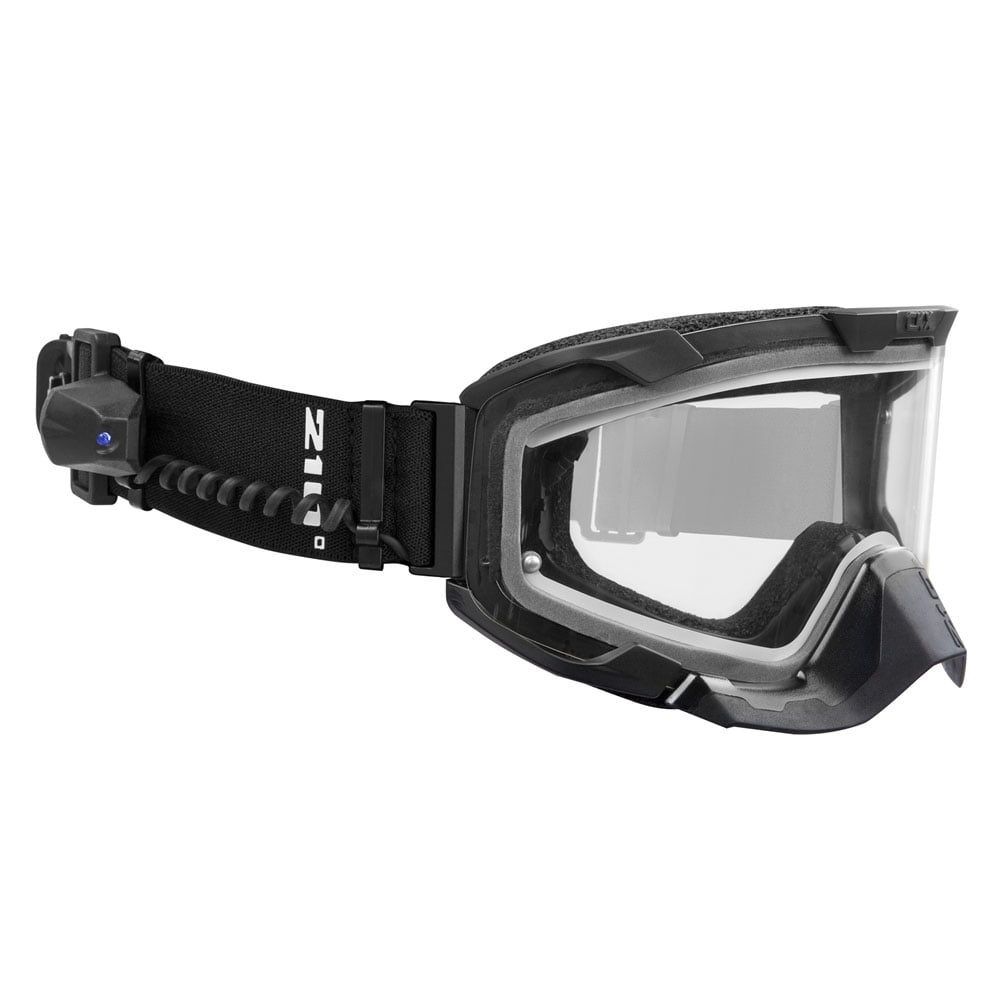 CKX Isolated Electric 210 Goggles For Trail Matte Black Clear Goggle ...