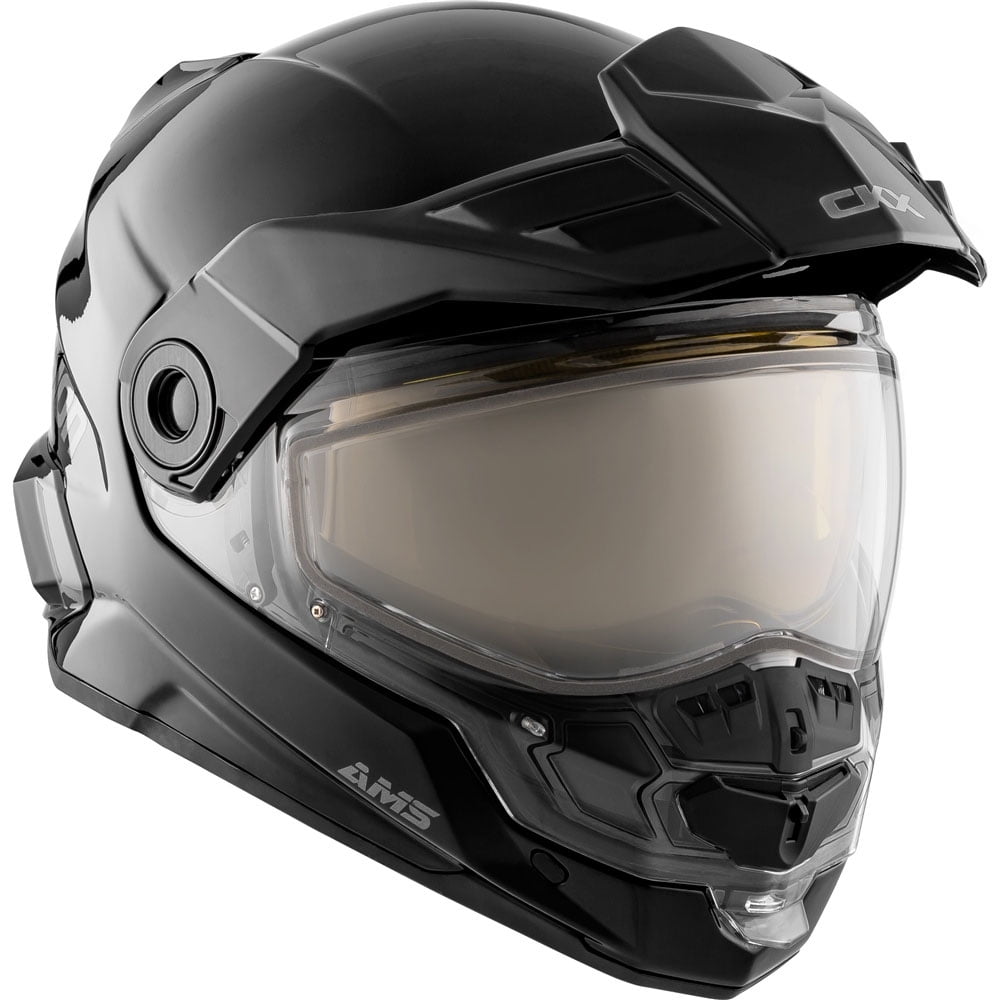CKX Mission Snowmobile Helmet with Electric Shield Black 512403 ...