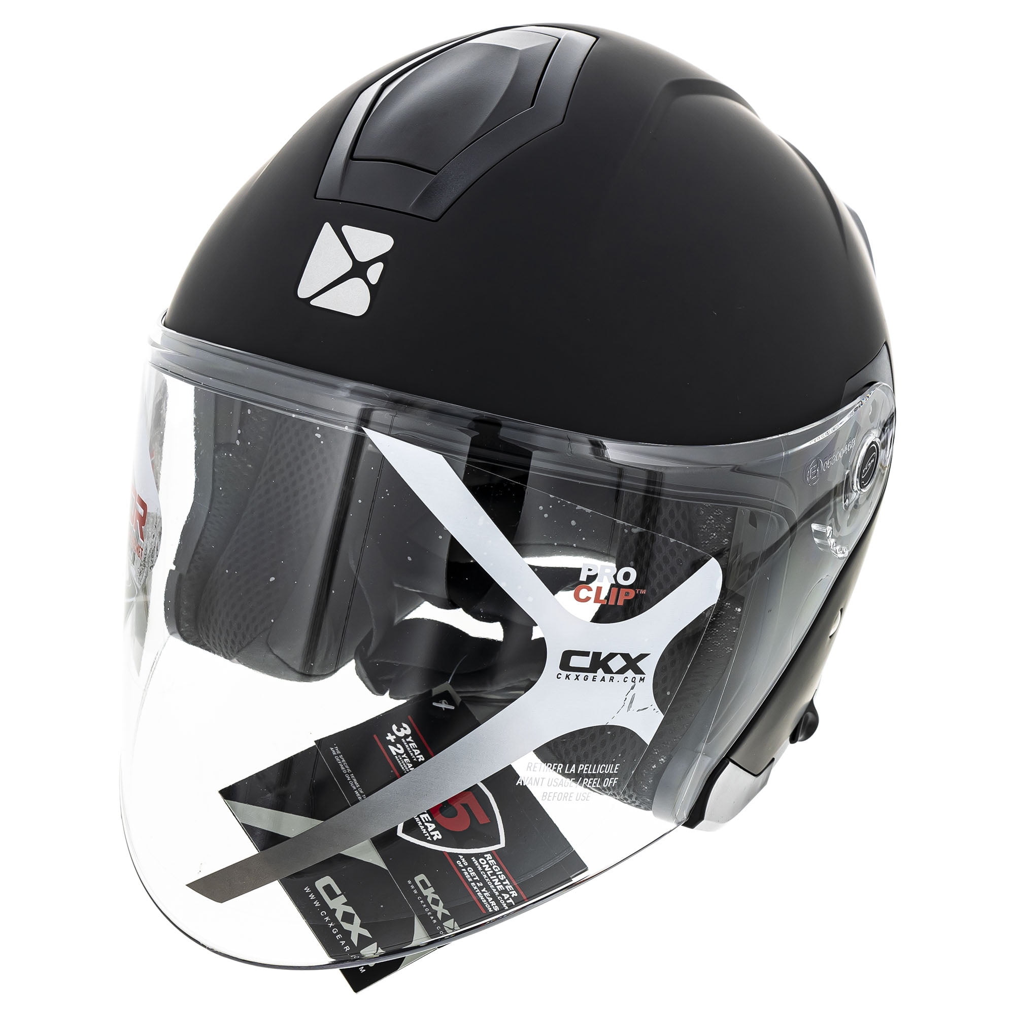 CKX Razor Motorbike Helmet, DOT Approved, UV Protection, Anti-Scratch ...