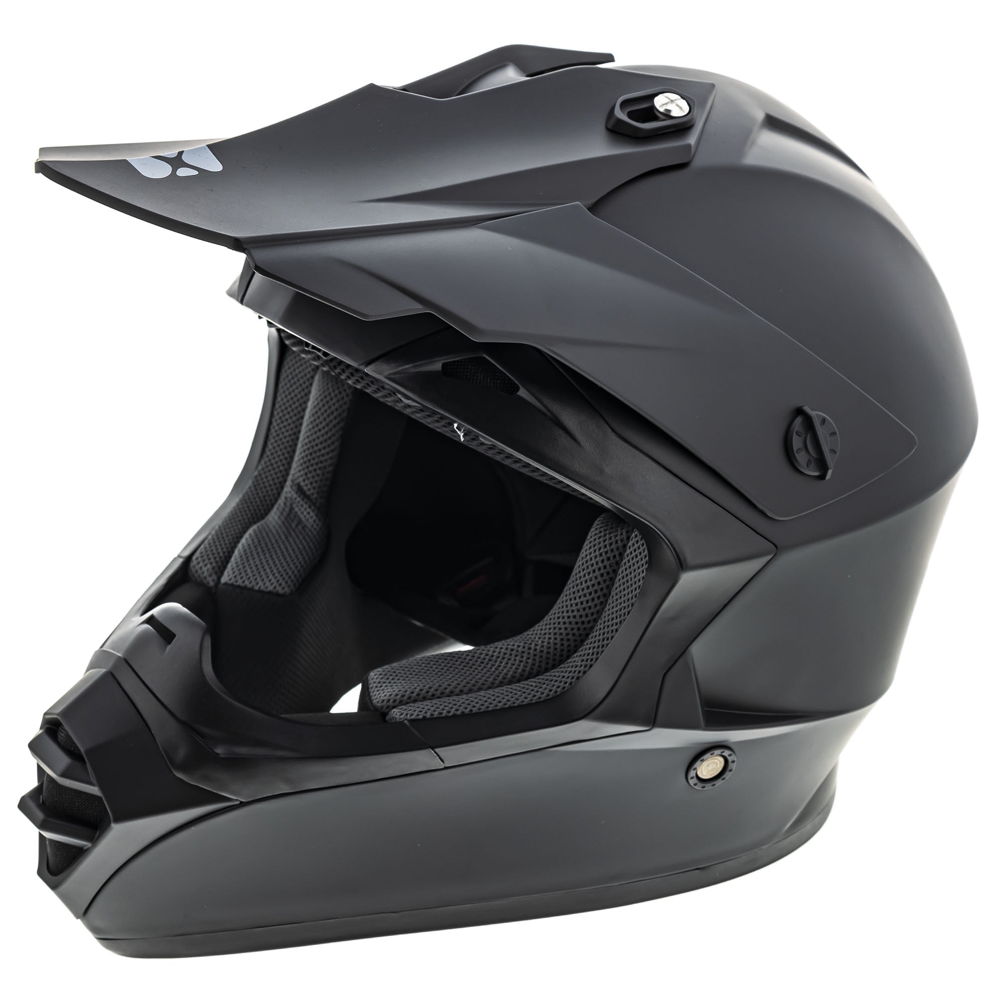 CKX TX228 Off-Road Open Face Motorcycle Helmet Matte Black 504773 ...