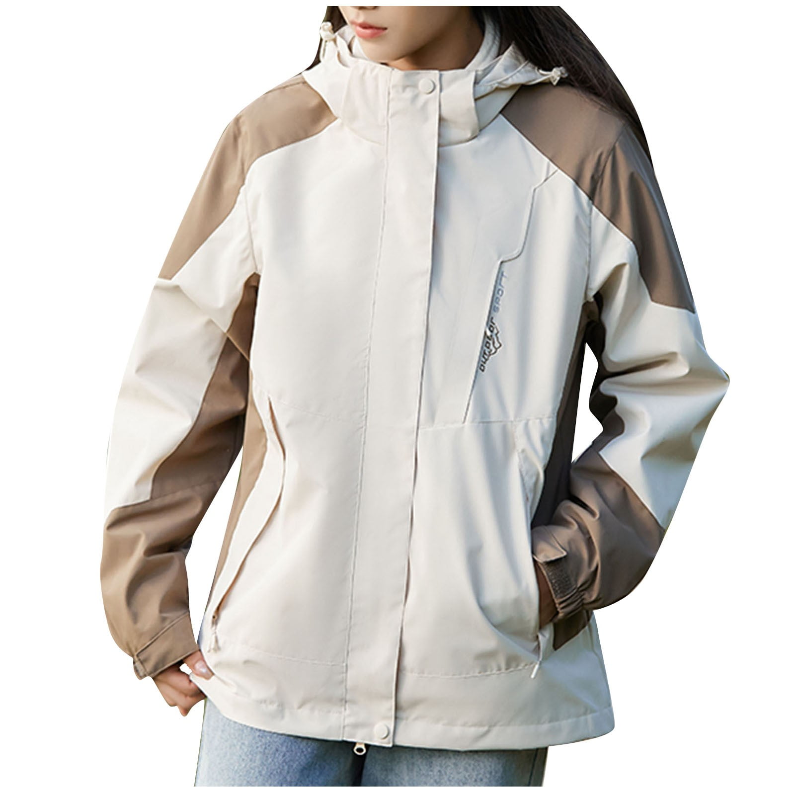 CKpwisy Active Outdoor Hiking Rain Jackets 2025 New Active Outdoor Rain ...