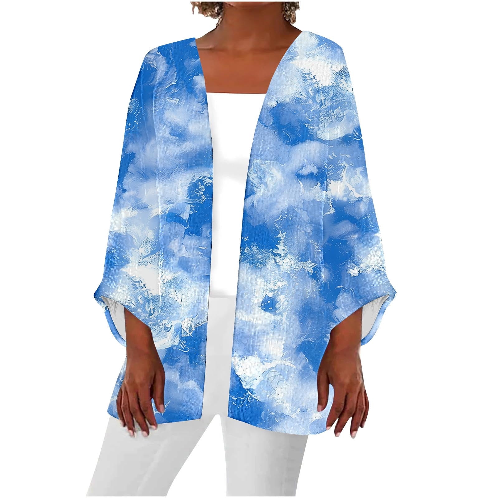 CKpwisy Summer Cardigan for Women Summer Swimsuit Coverup Lightweight ...