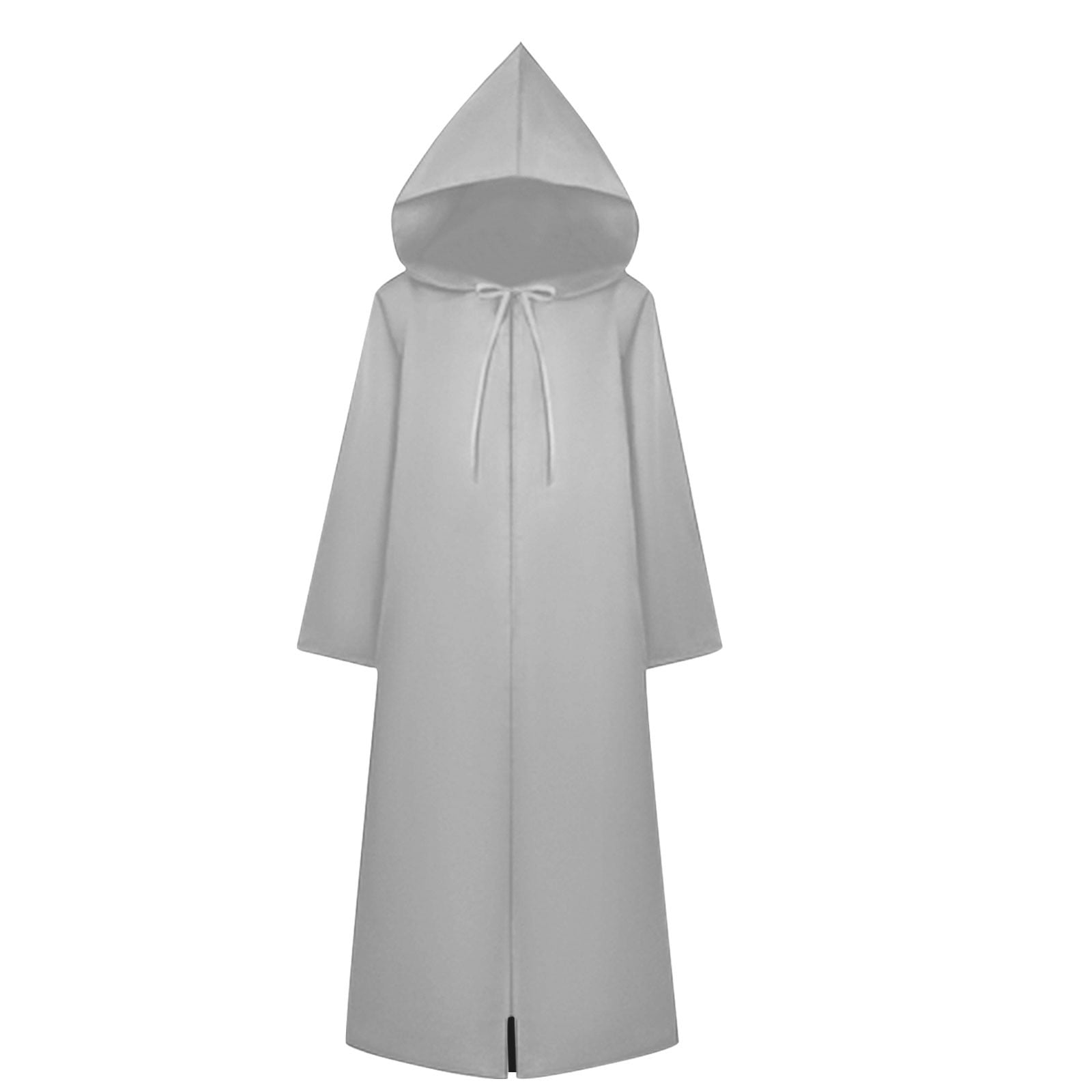 CKpwisy Unisex Full Length Hooded Robe Cloak Medieval Monk Robe Adult Medieval Cape 2024 New ...
