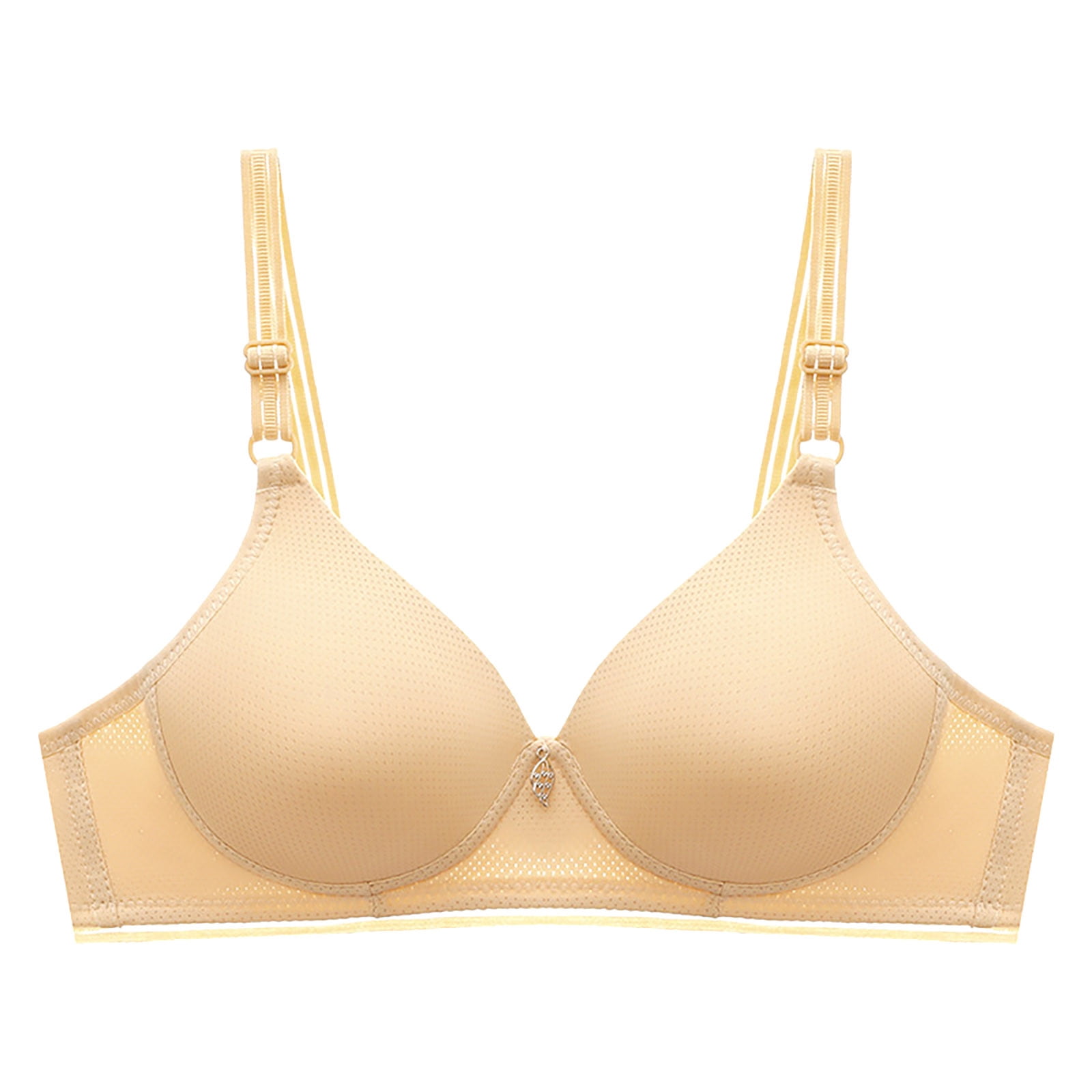 CKpwisy Wireless Bra Wirefree Lift-Up Bra Demi Plunge Supportive ...