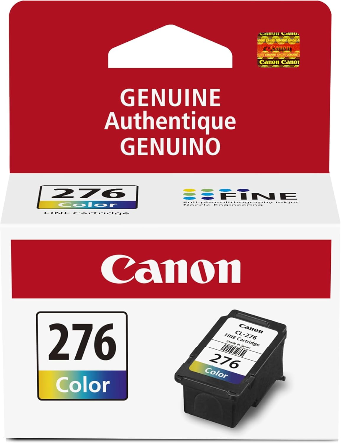 CL-276 Genuine Color Ink Cartridge, Compatible with TS3520/3522, TR4720 ...