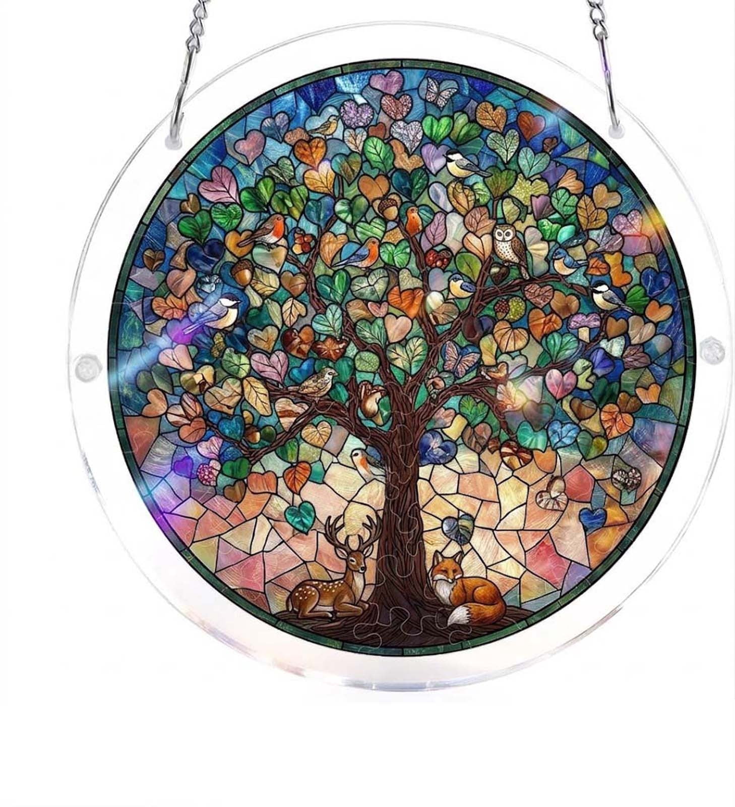 CL Acrylic Puzzle Wall Pendant Decor Handcrafted Art Ornament Practical ...