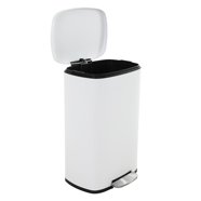 CL.HPAHKL 50L/13G Kitchen Trash Can, Stainless Steel, Soft Close Lid ...