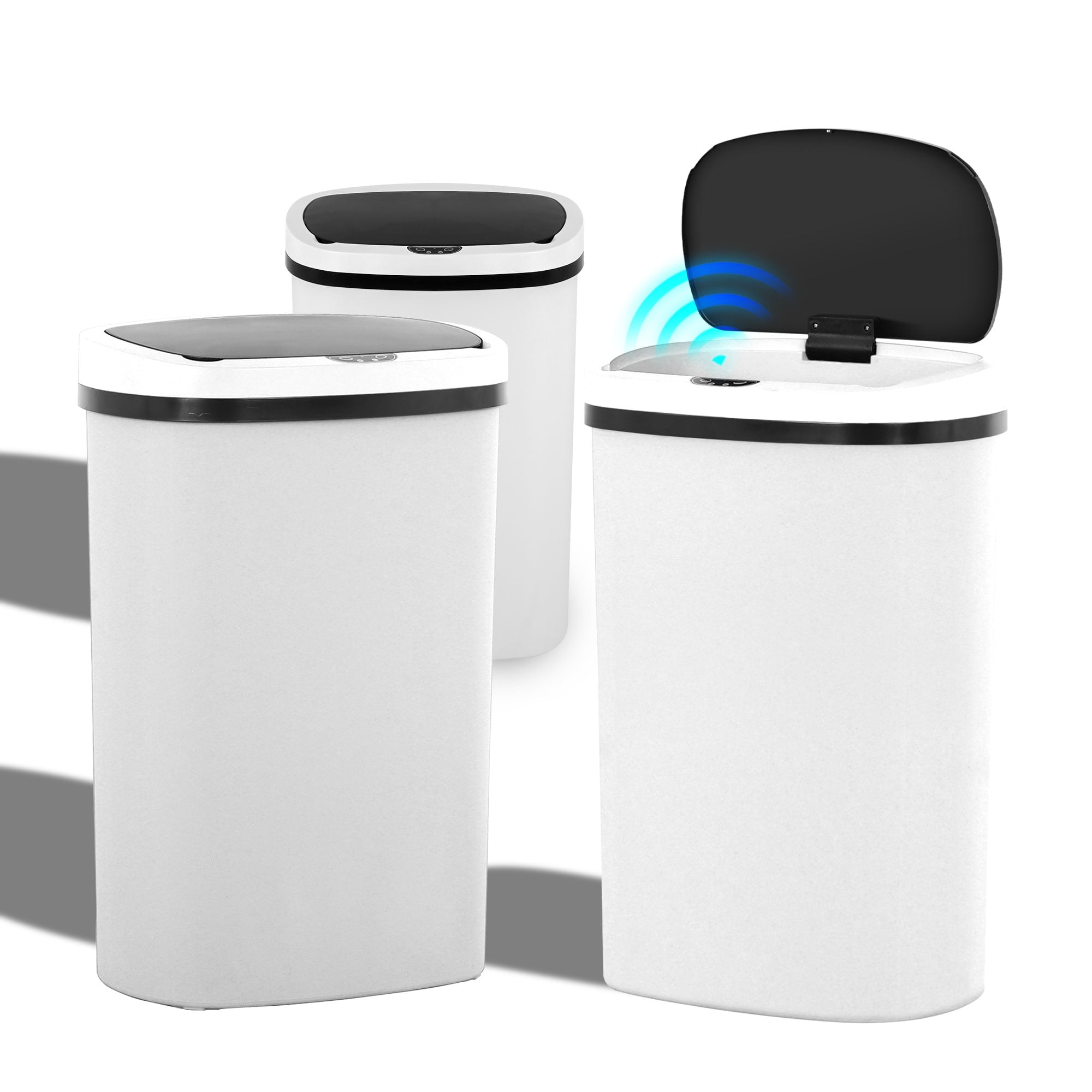CL.HPAHKL 13 Gallon Kitchen Garbage Can, 50 Liter High-Capacity Broken ...
