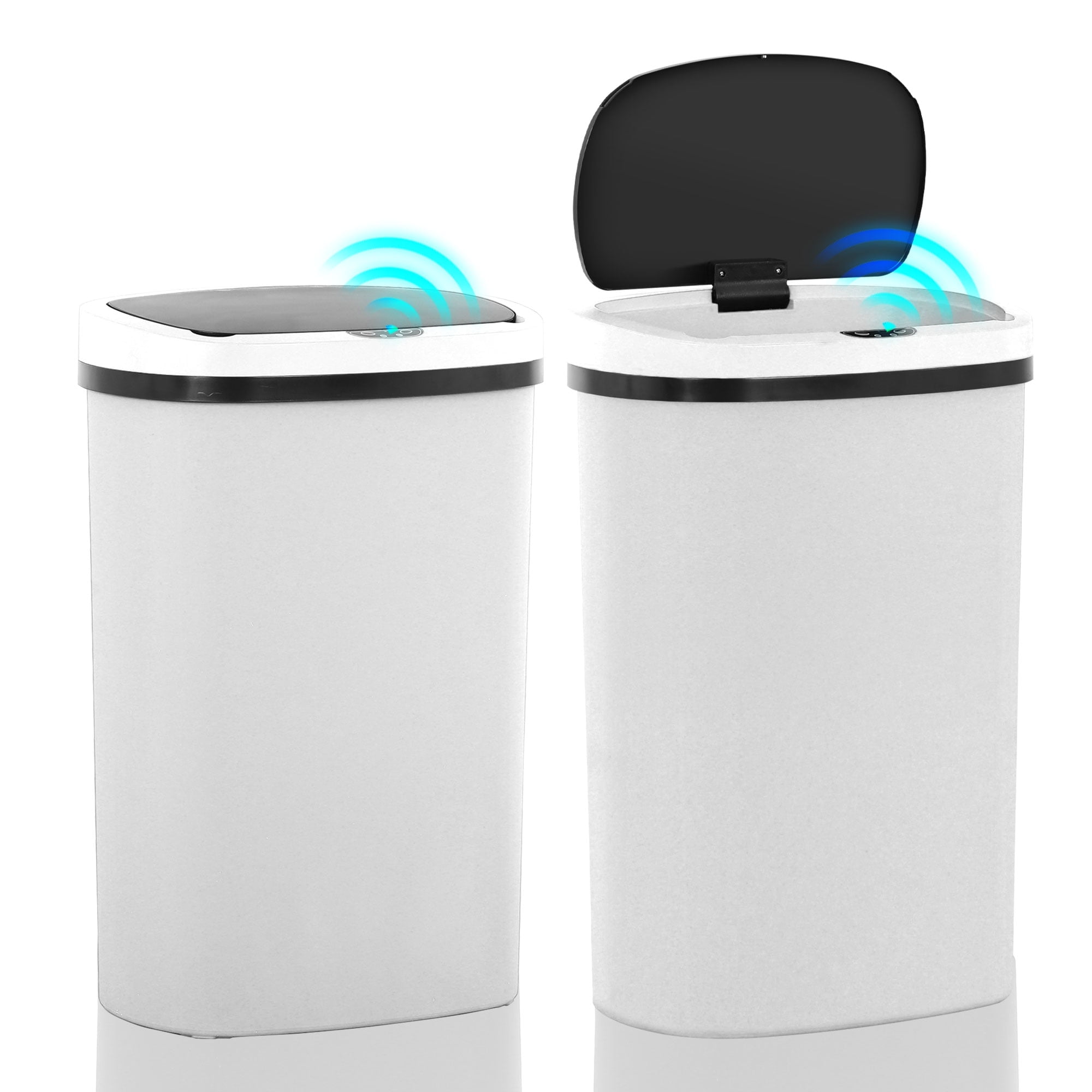 CL.HPAHKL 13 Gallon Kitchen Garbage Can, 50 Liter High-Capacity Broken ...