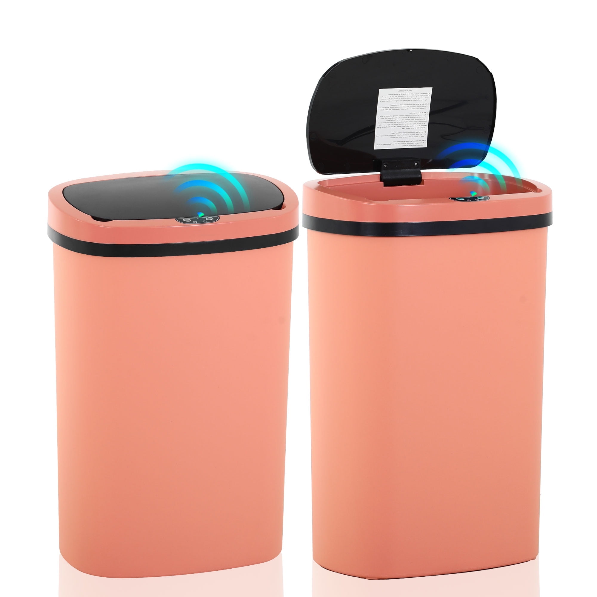 CL.HPAHKL 13 Gallon Kitchen Trash Can, Motion Sensor Trash Can 50 Liter ...