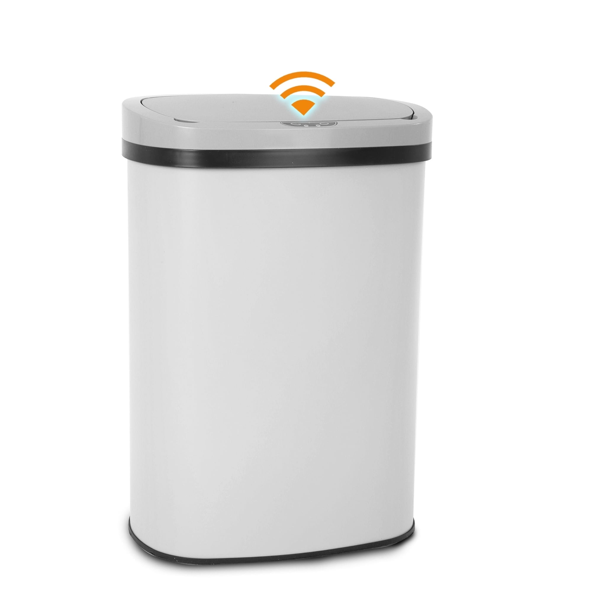 CL.HPAHKL 13 Gallon Trash Can, 50 Liter High-Capacity Stainless Steel ...