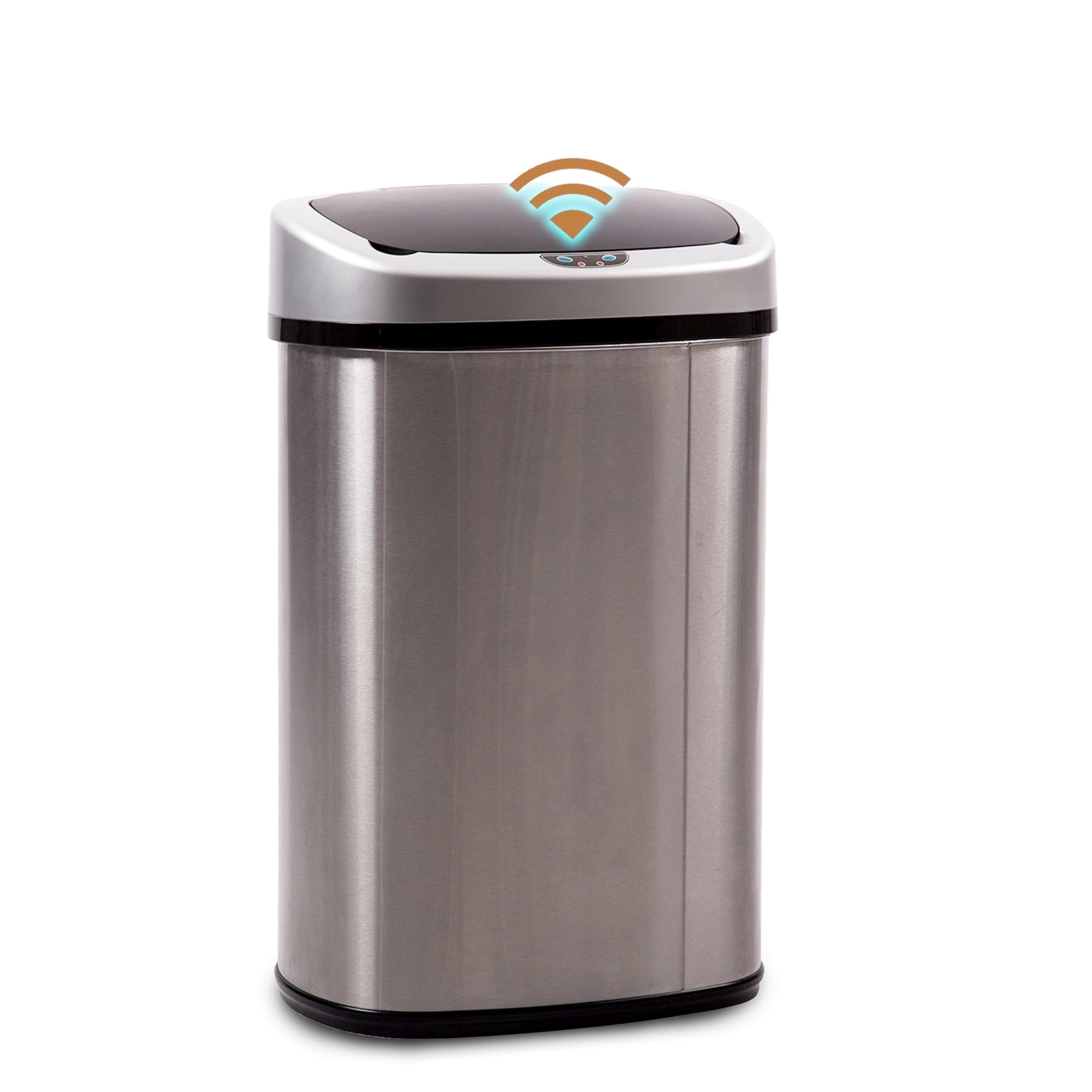 CL.HPAHKL 13 Gallon Trash Can with Lid, 50 Liter High-Capacity ...