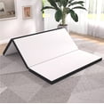 CL.HPAHKL 3 Inch Tri-fold Memory Foam Mattress, Portable Floor Mattress ...