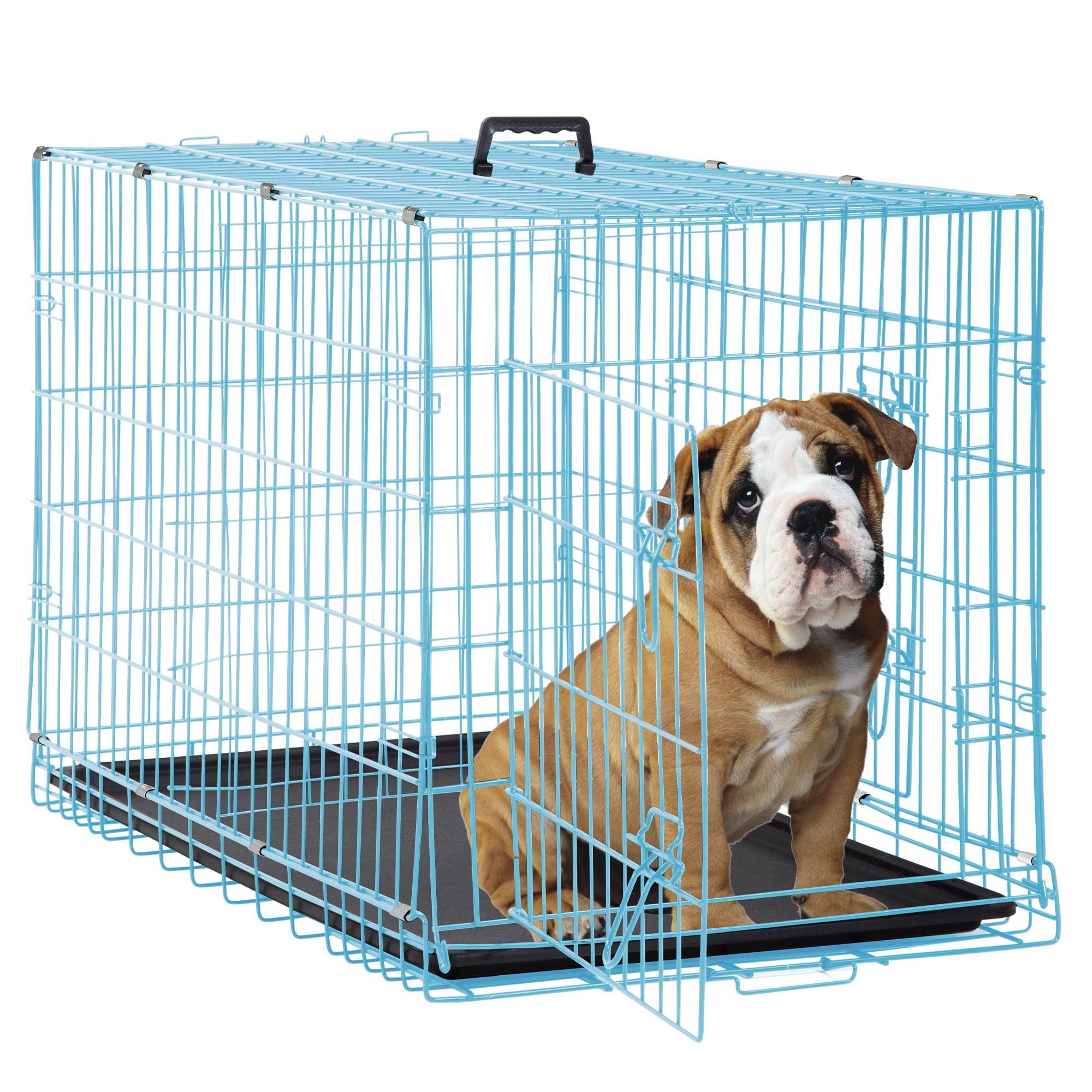 CL.HPAHKL 30 Inch Small Dog Cages for Inside, Portable Foldable Metal ...