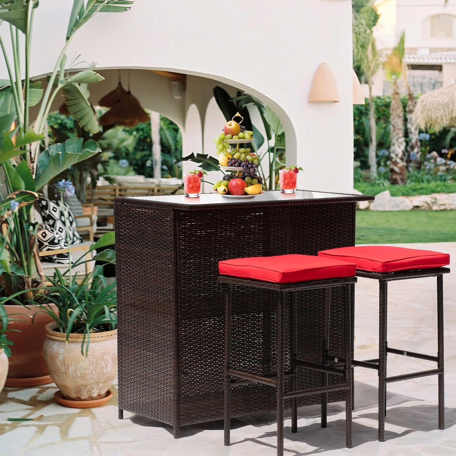 Outdoor bar set walmart store