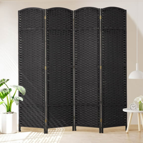 CL.HPAHKL 3 Panel Room Divider 6 Ft Tall, Folding Privacy Screen ...