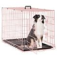 CL.HPAHKL 42 inch XL Dog Cage, Double Door, Indoor Folding Kennels, Pet ...