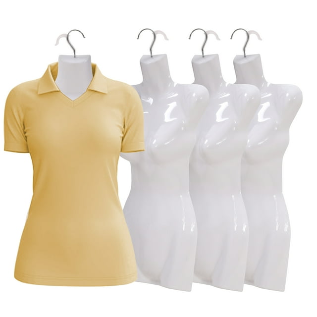 CL.HPAHKL 4PCS Female Mannequin Torso Dress Form Sewing Manikin Half ...