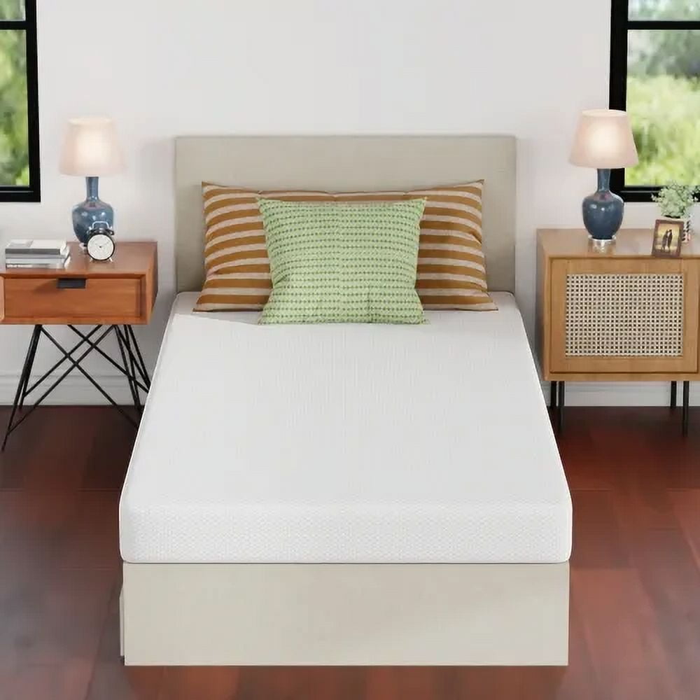 CL.HPAHKL 5 inch Twin XL Size Mattress with Cover, Cooling Gel Memory ...