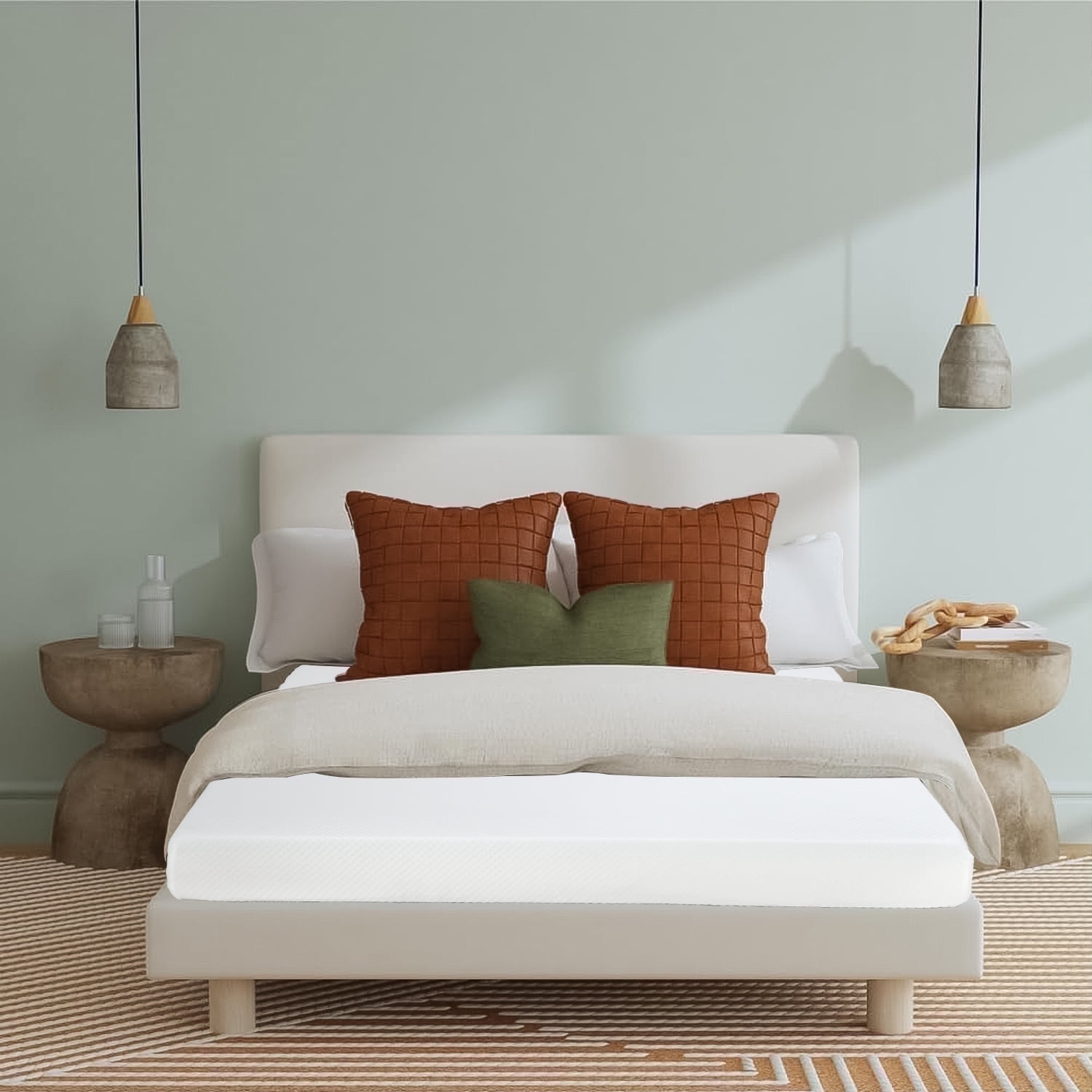 CL.HPAHKL 6 inch Full Size Mattress, Gel Memory Foam Mattress in a Box ...