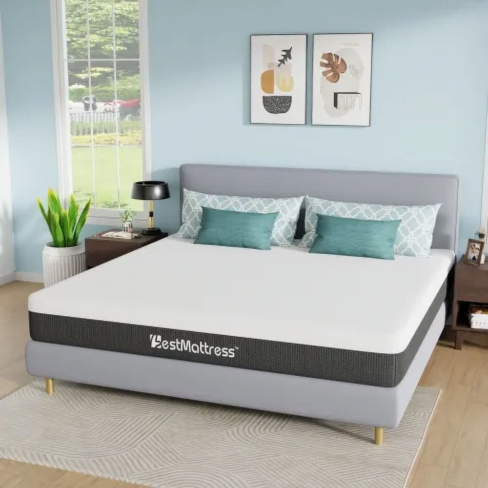 CL.HPAHKL 8/10/12 Inch King Size Mattress Gel Memory Form Mattress Gel ...