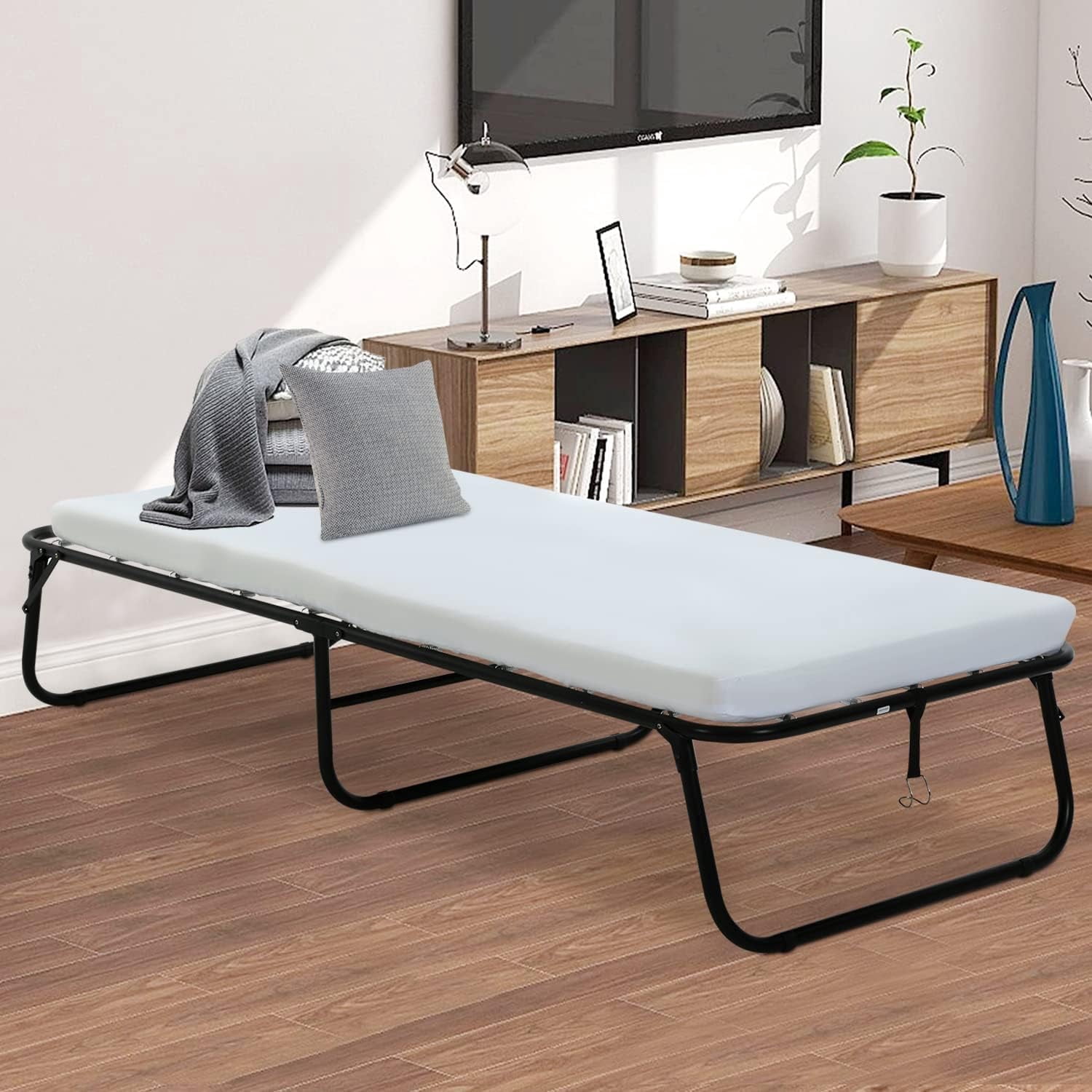 CL.HPAHKL Folding Guest Bed Portable Camping Cot Guest Beds Portable ...