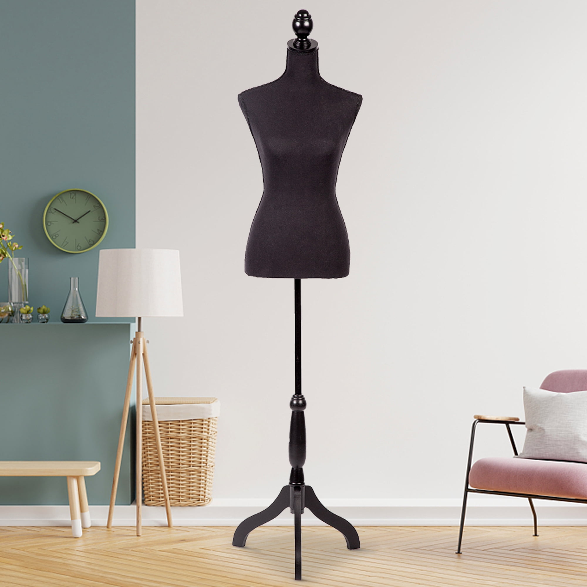 CL.HPAHKL Mannequin Body Female, Mannequin Torso with Adjustable Tripod ...