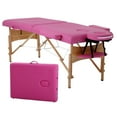 CL.HPAHKL Massage Table Portable Message Bed, 73 inch Long 2 Folding ...