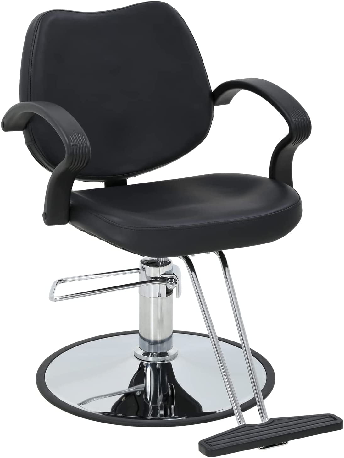 CL.HPAHKL Salon Chair for Hair Stylist, Swivel Barber Chair Height ...