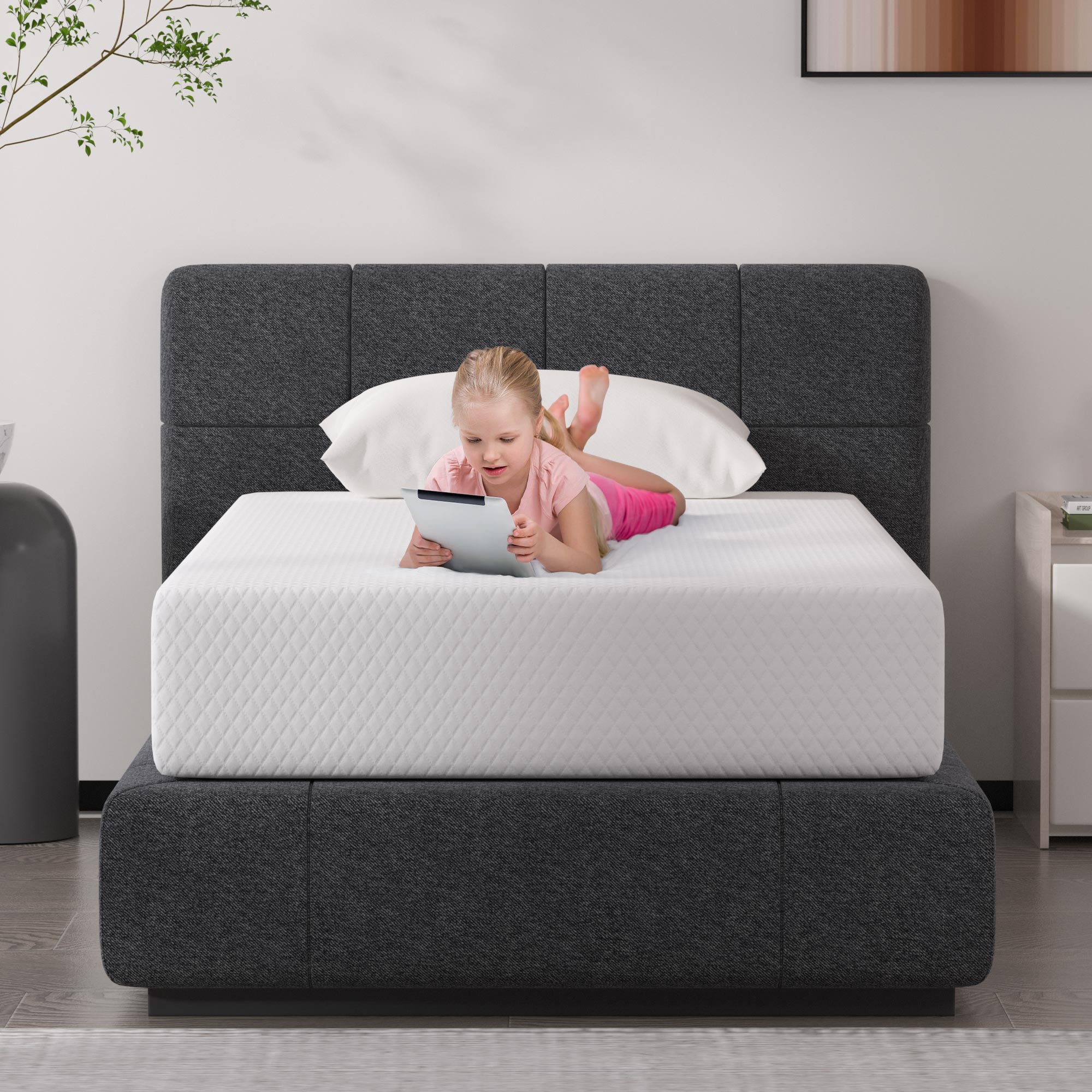 CL.HPAHKL Twin Size Mattress, 12 inch Gel Memory Foam Mattress in a Box ...