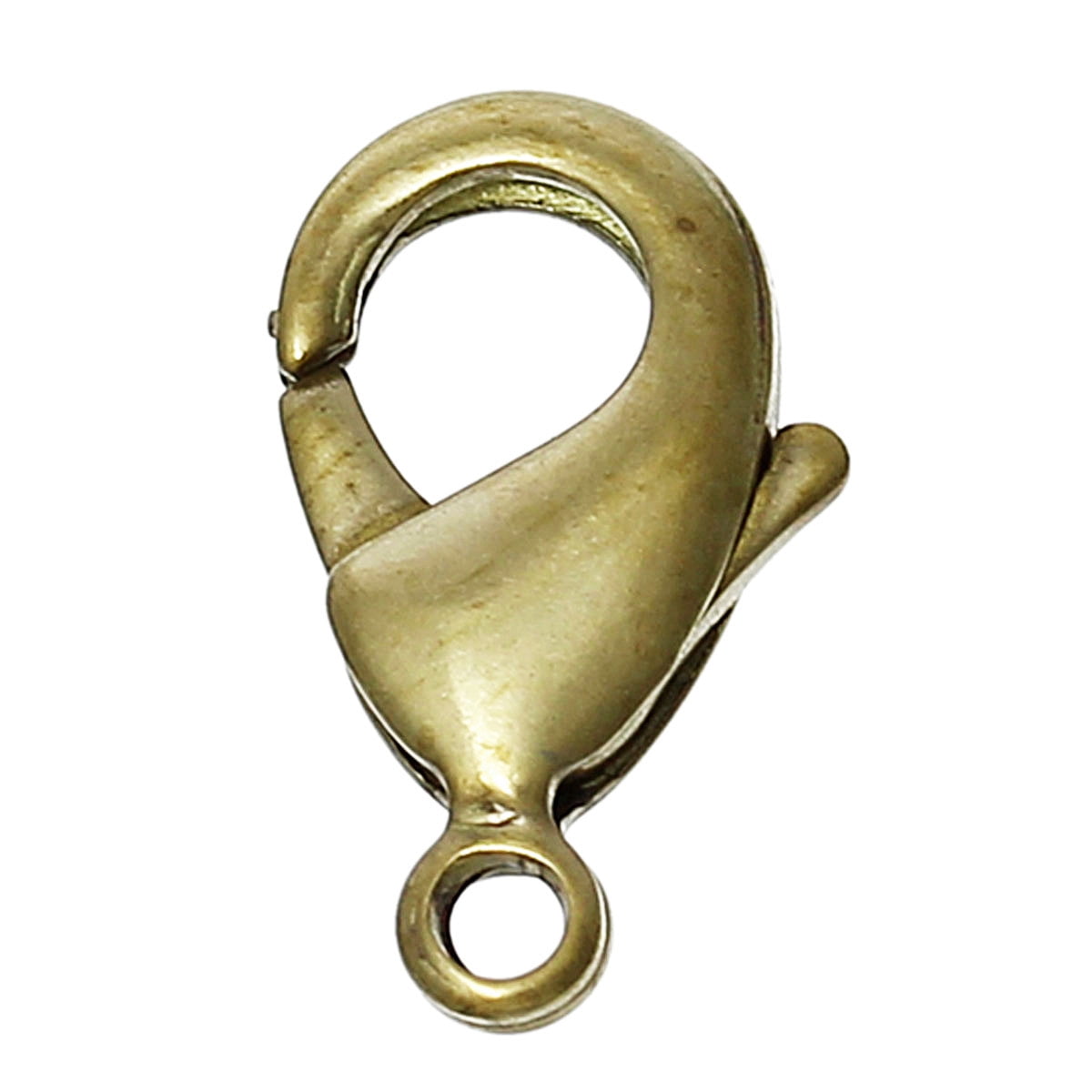 CL051 - 10 pcs. Brass Unplated Lobster Clasps - 15mm x 8mm - Claw ...