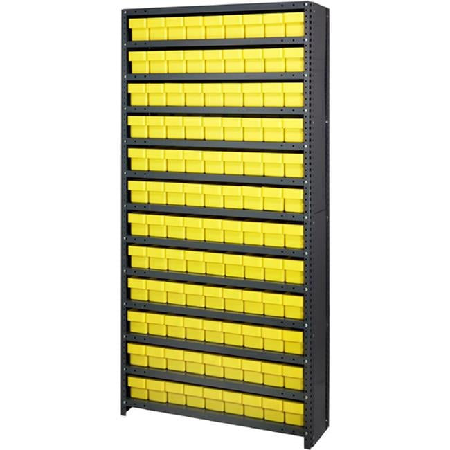 CL1875-604 Closed Shelving Euro Drawer Unit with 108 Euro Drawers ...