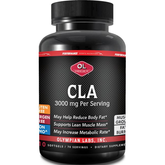 CLA, 1,000 mg, 210 Softgels, Olympian Labs - Walmart.com