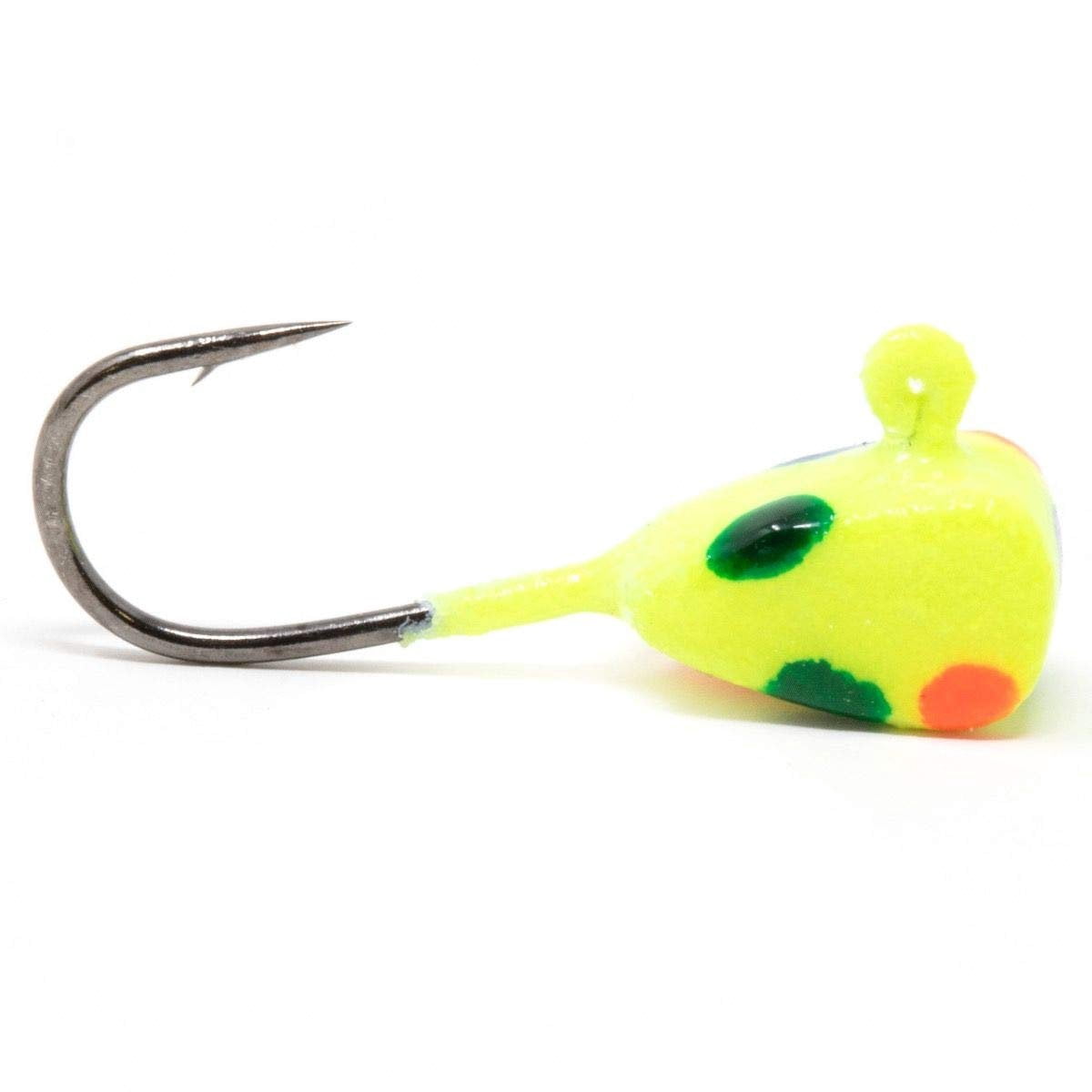 CLAM Corporation 14407 Genz Drop-Kick, Size 8 1/16oz, Glow Chart ...