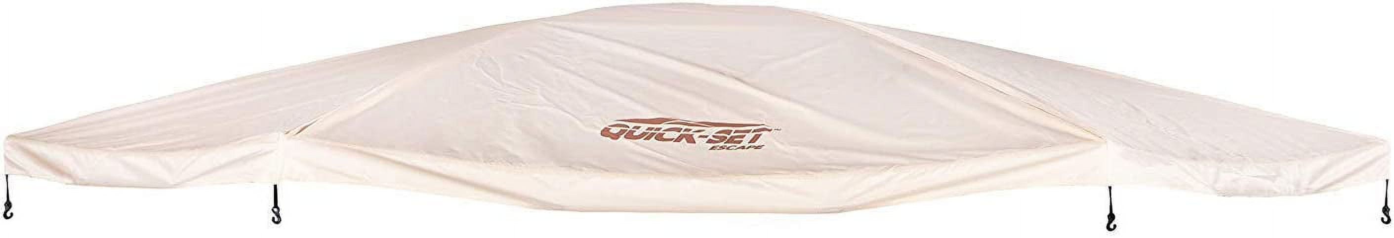 CLAM Quick-Set Outdoor Portable Escape Sky/Sky Camper Screened Gazebo ...