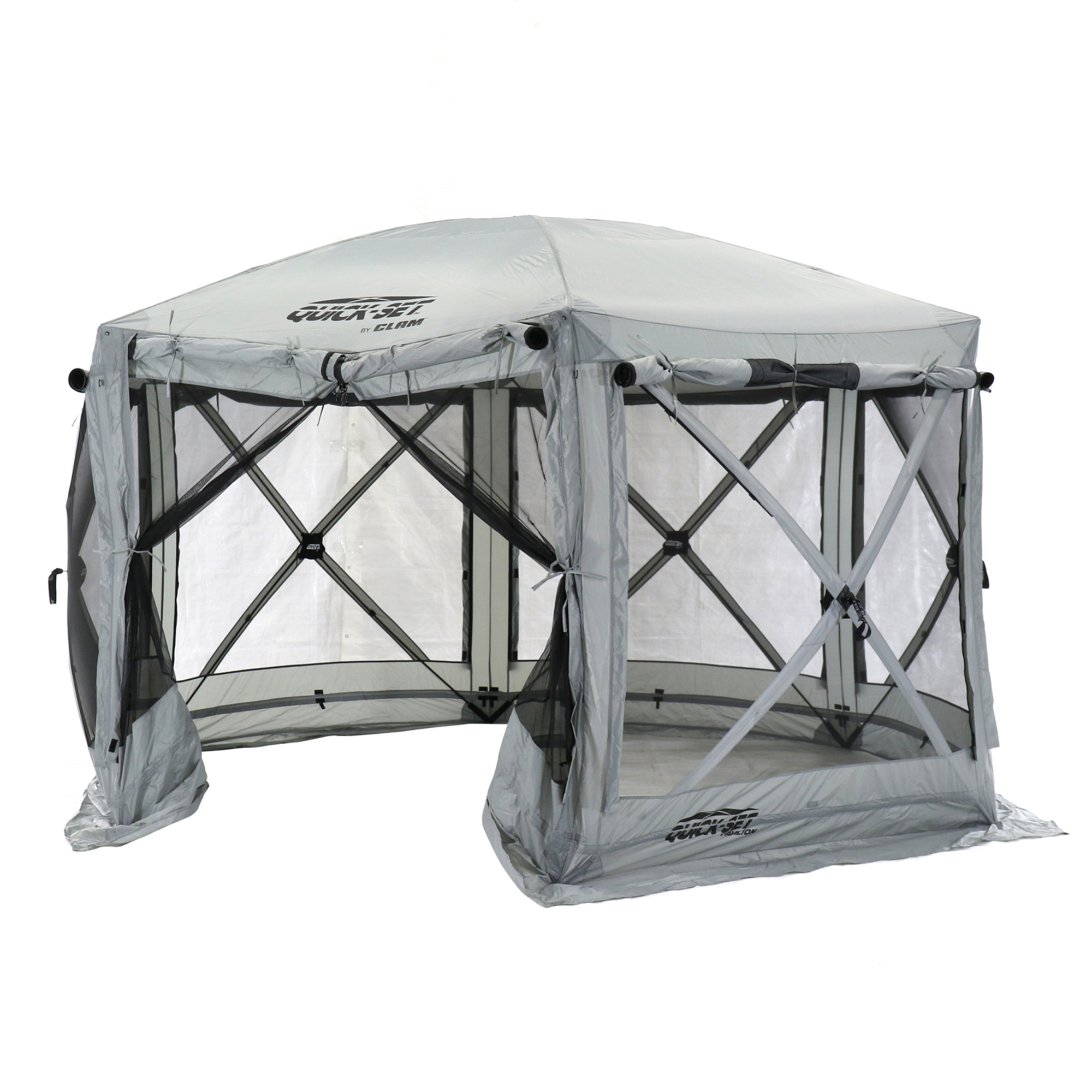 CLAM Quick-Set Traveler 6 x 6 Foot Outdoor 4 Sided Canopy Shelter ...