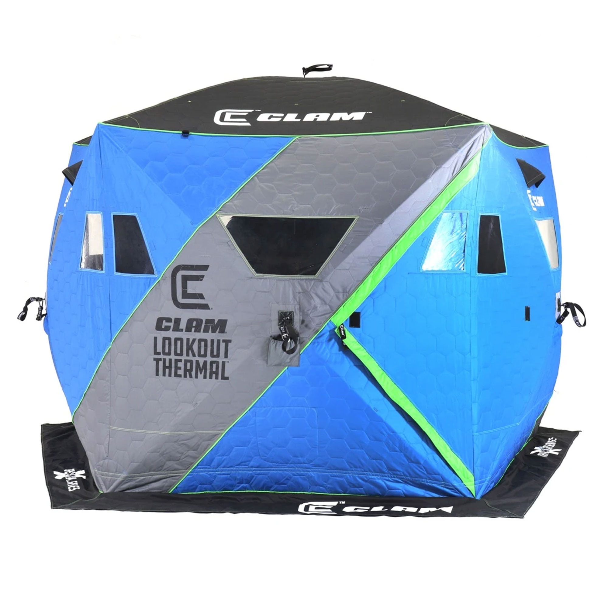 CLAM X500 Insulated Thermal Ice Hut Sports Equipment for Outdoor ...