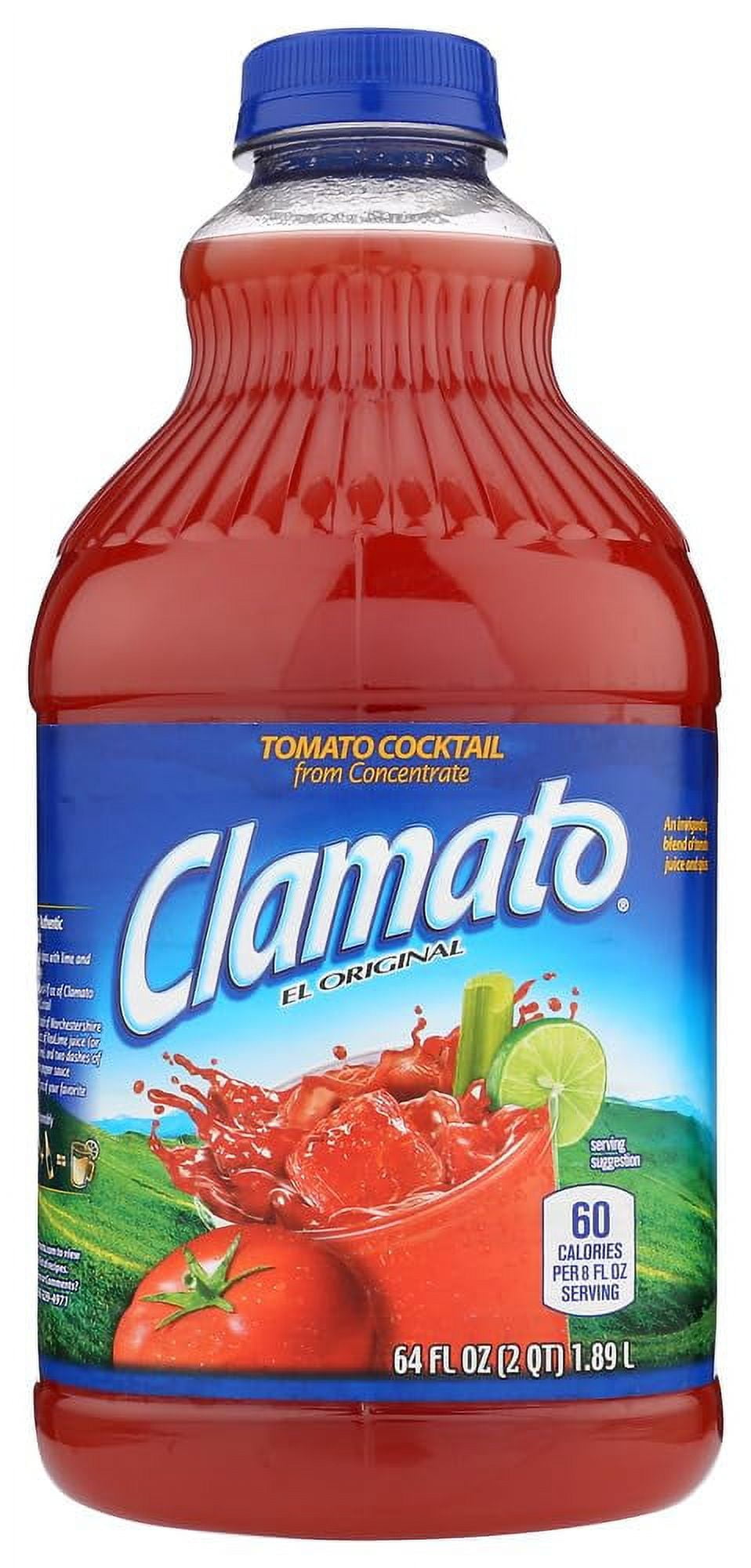 CLAMATO TOMATO COCKTAIL 64 OZ - Walmart.com