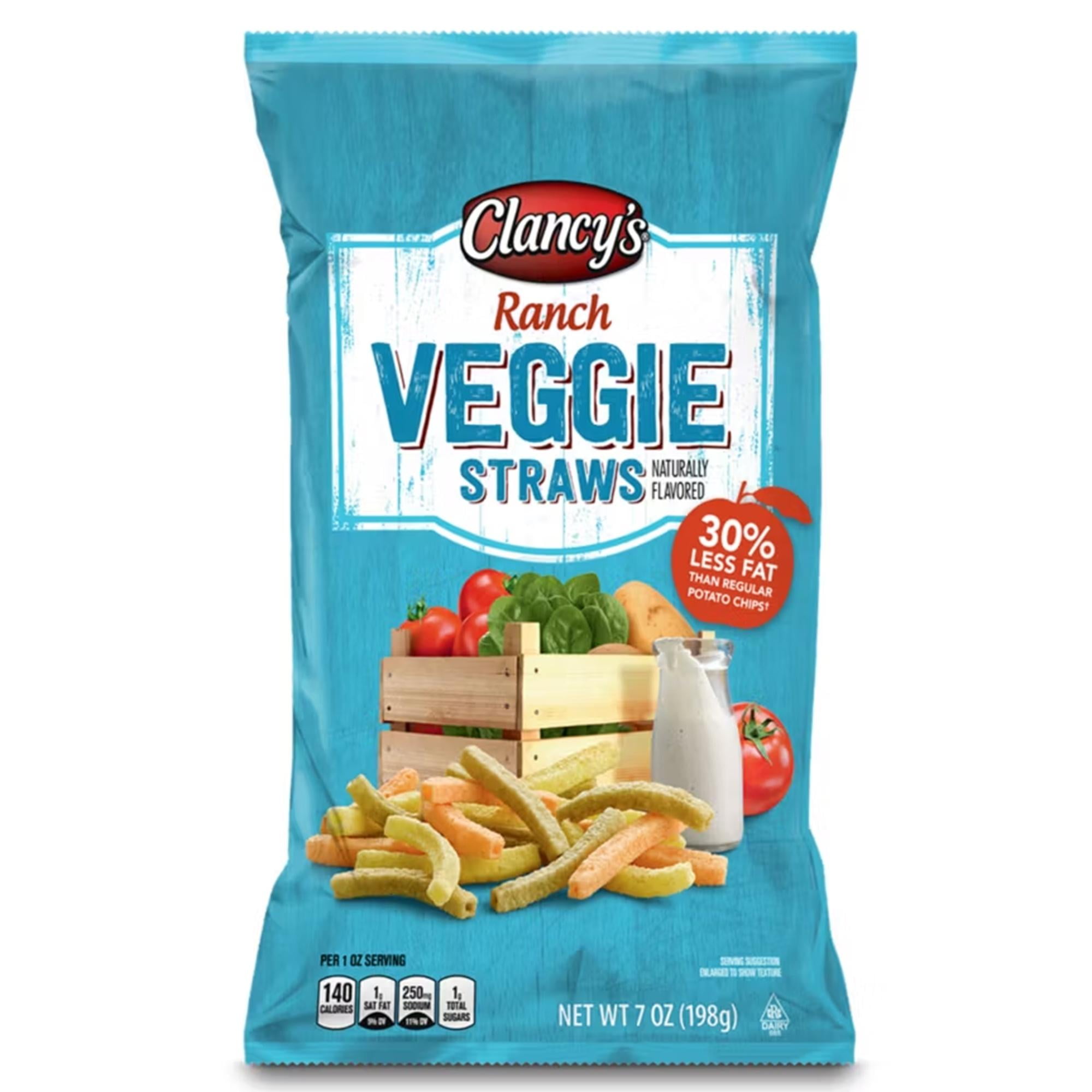 CLANCY'S - Ranch Veggie Straws - Fuel your day with the irresistible ...