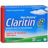 CLARITIN 24 Hour Allergy Tablets 30 Tablets - Walmart Business Supplies