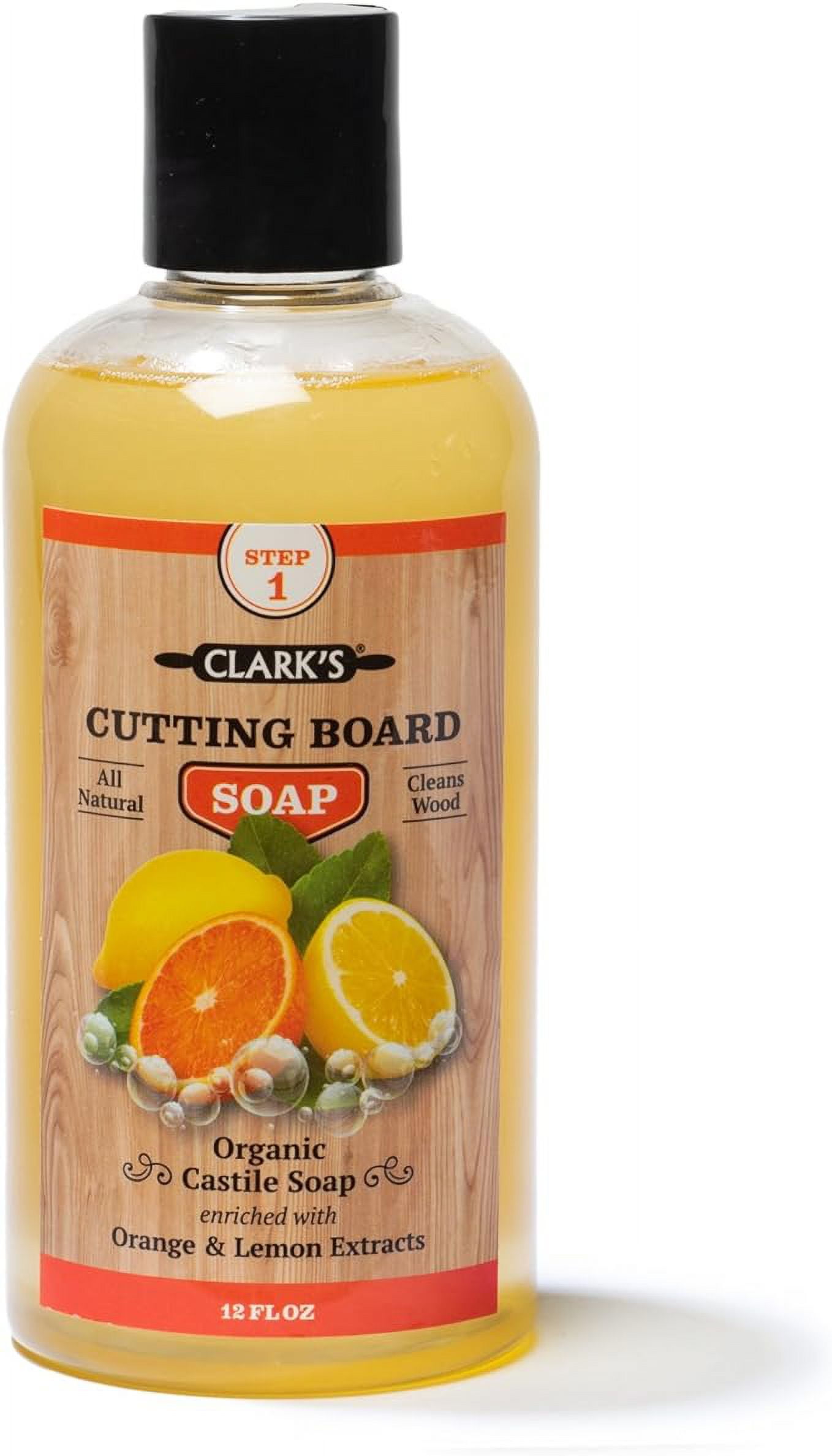 CLARK'S Cutting Board Organic Soap - Cleaner for Butcher Block ...