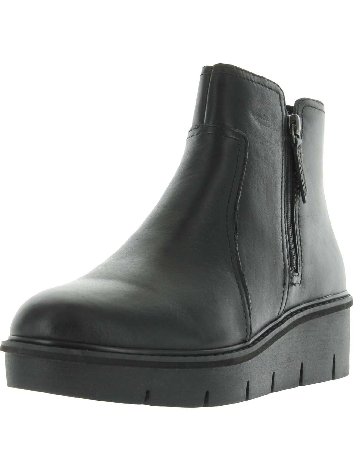 CLARKS COLLECTION Womens Black Impact Absorption Comfort Goring ...