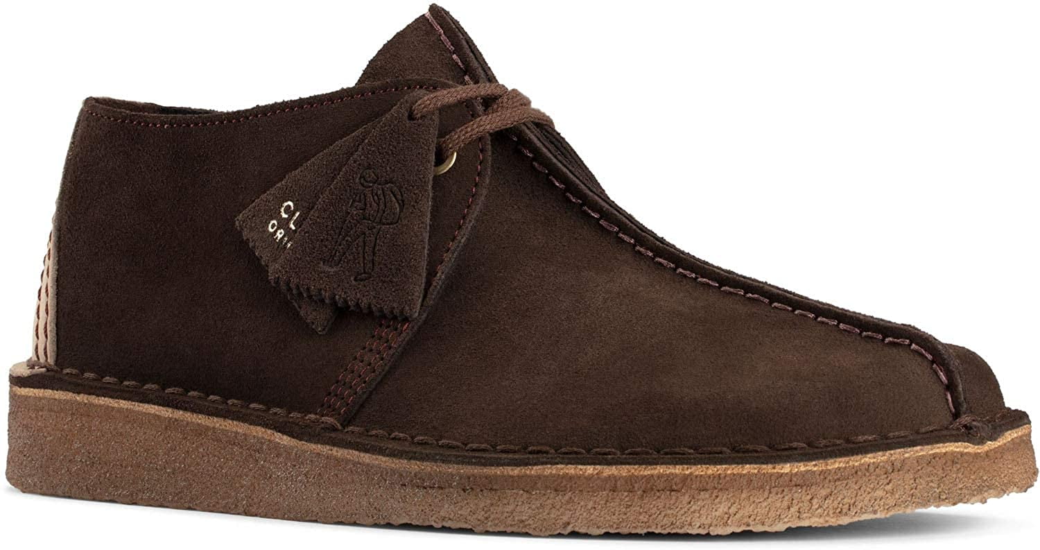 Clarks Originals Men's Desert Trek Suede Chukka Boots, Signature Lace ...