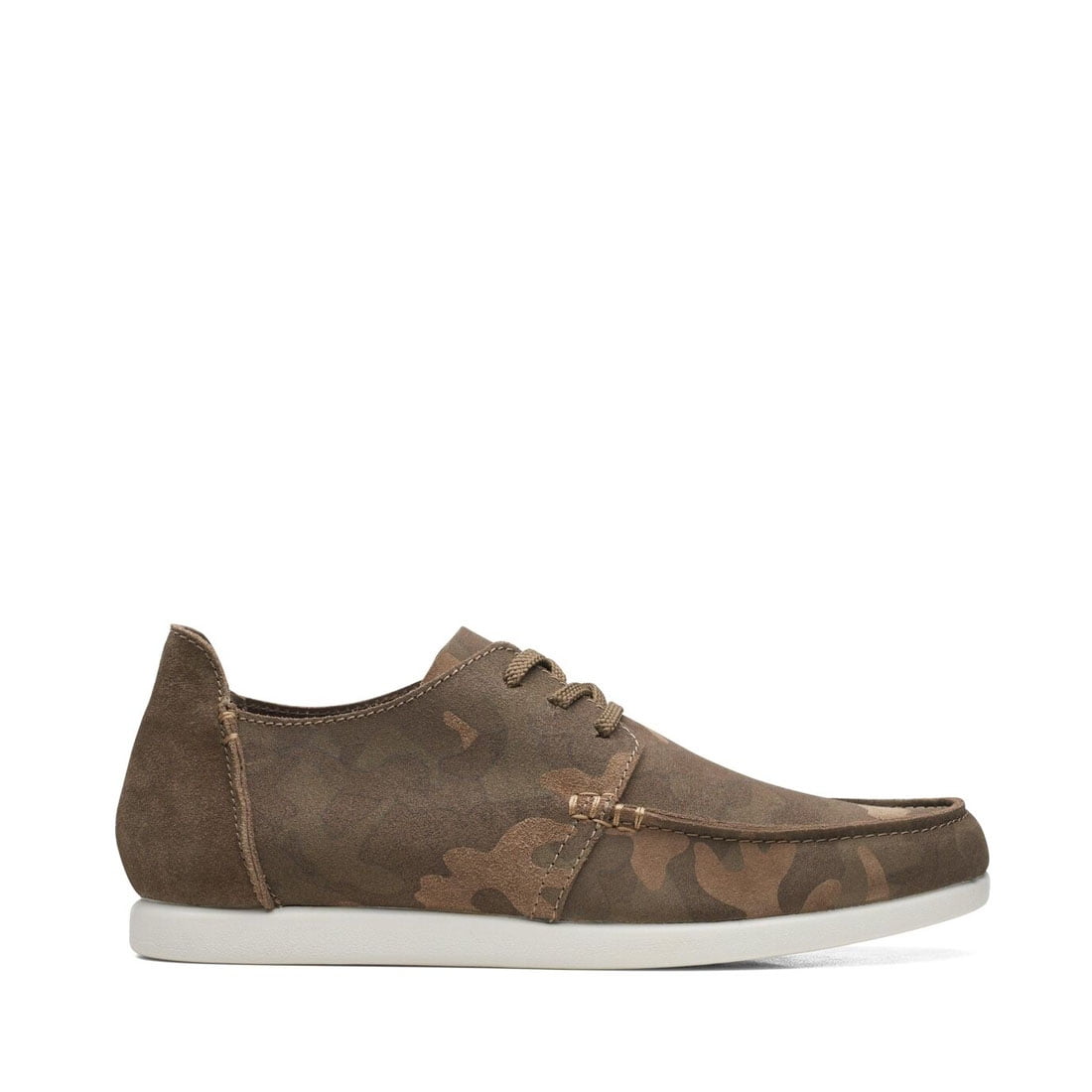 CLARKS Male Adult Men 9.5 26168728 Green Camo Leather - Walmart.com