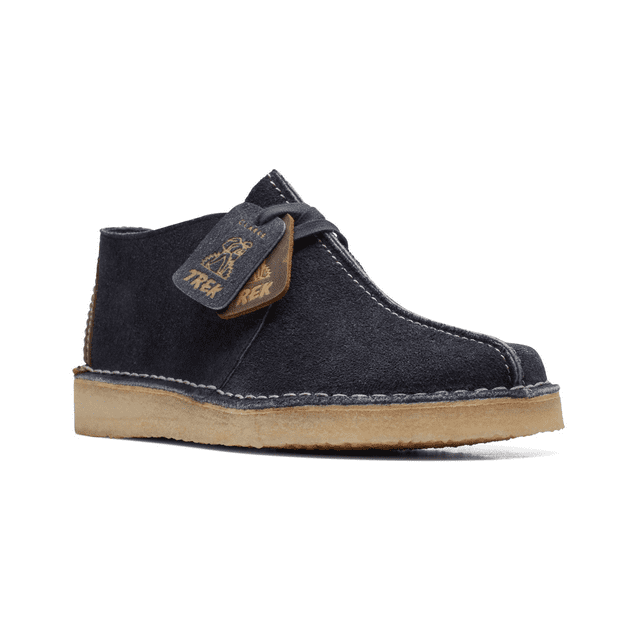 CLARKS ORIGINALS Desert Trek Boots Ink Hairy - Walmart.com